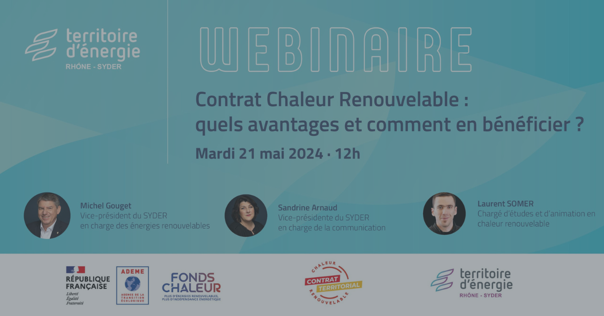 WEBINAIRE - "Contrat Chaleur Renouvelable : quels avantages et comment ...